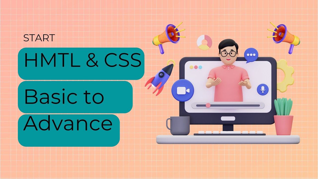 Introduction to HTML & CSS for Beginners | Web Design Bangla Tutorial | #Class-1