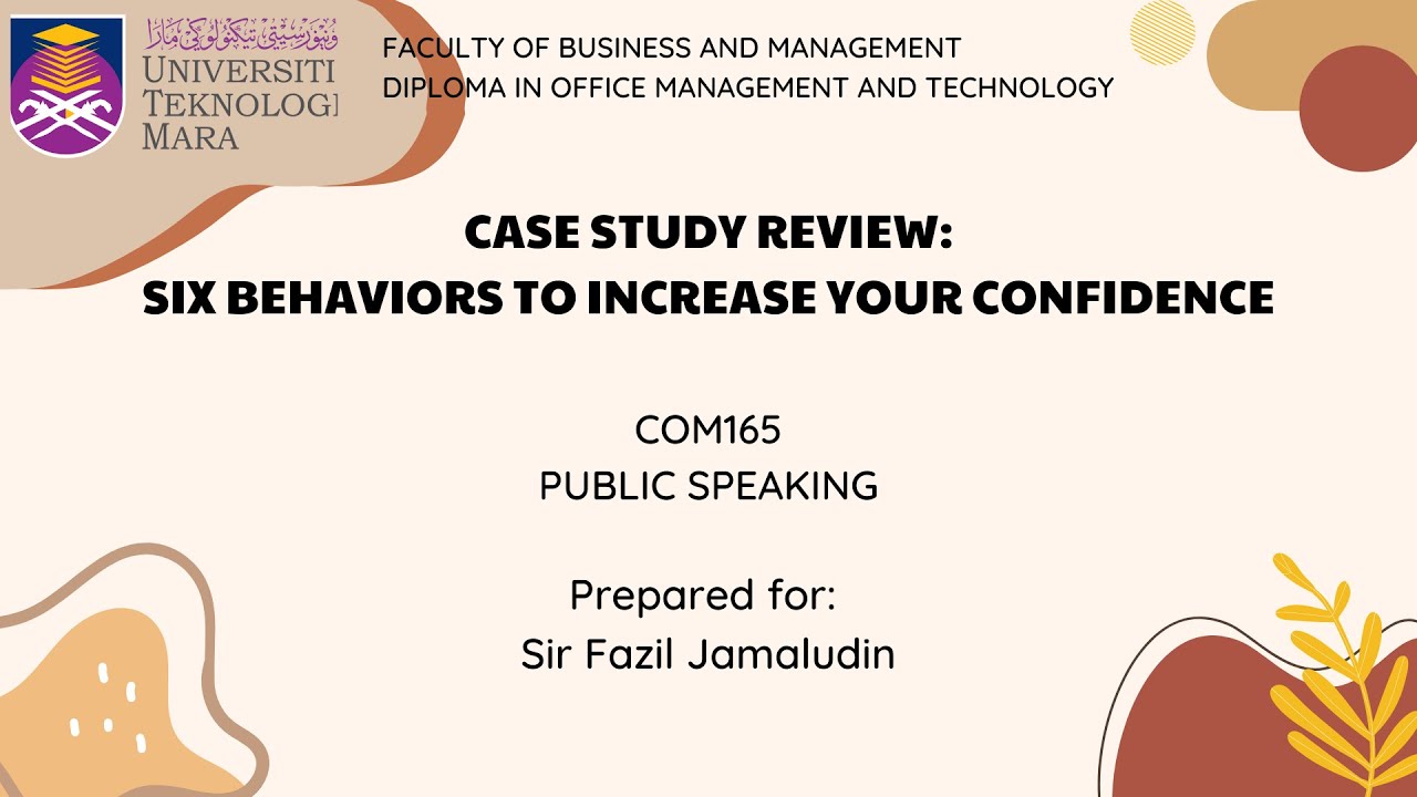 COM165 CASE STUDY GROUP ASSIGNMENT