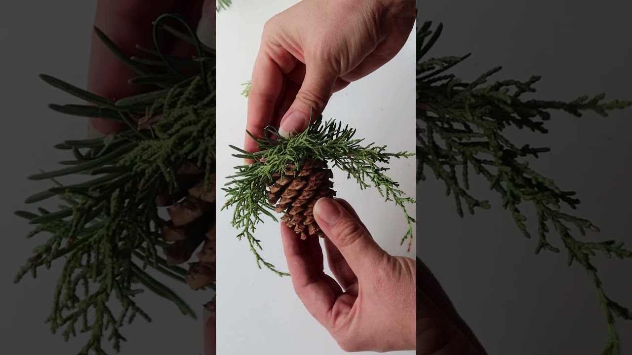 EASY Christmas Decorations with Pine Cones!  | The Sweetest Journey