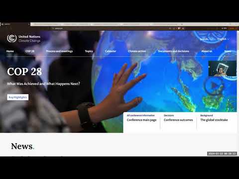 CEP 1/22: Sustainability Development: Story and Timeline of UNFCCC, COP. What to expect after COP 28