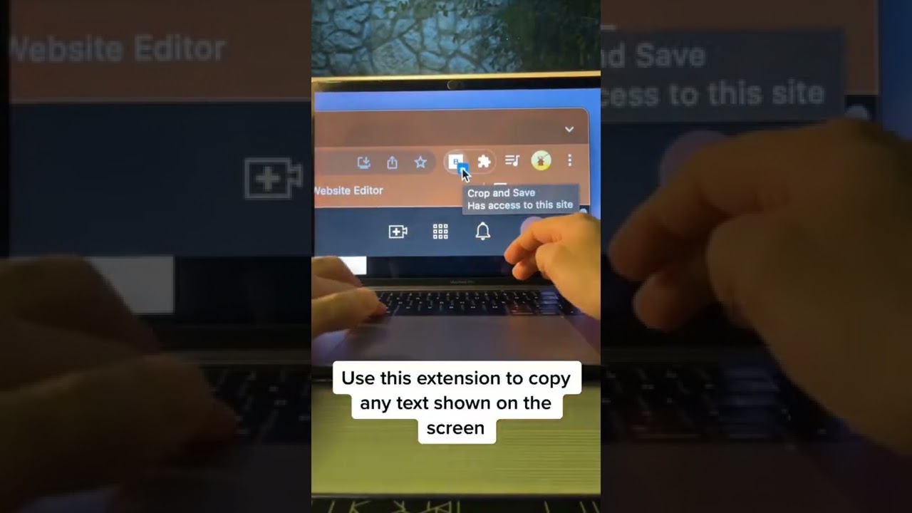 Use this extension to copy any text shown on the screen: BLACKBOX on the Chrome store