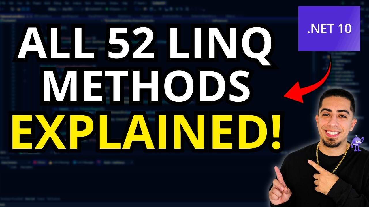Every LINQ Method in .NET 10 EXPLAINED! (The Complete Guide)