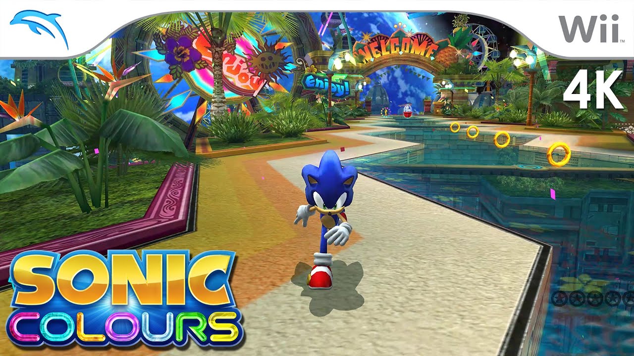 Sonic Colors (4K / 2160p / 60fps AR Patch) | Dolphin Emulator 5.0-19363 | Nintendo Wii