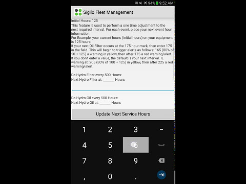 Maintenance Schedules & Alerts