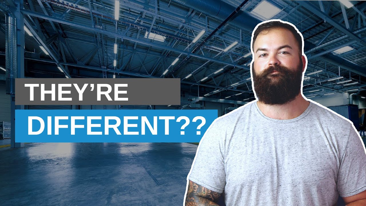 What are the Different TYPES of Industrial Real Estate?