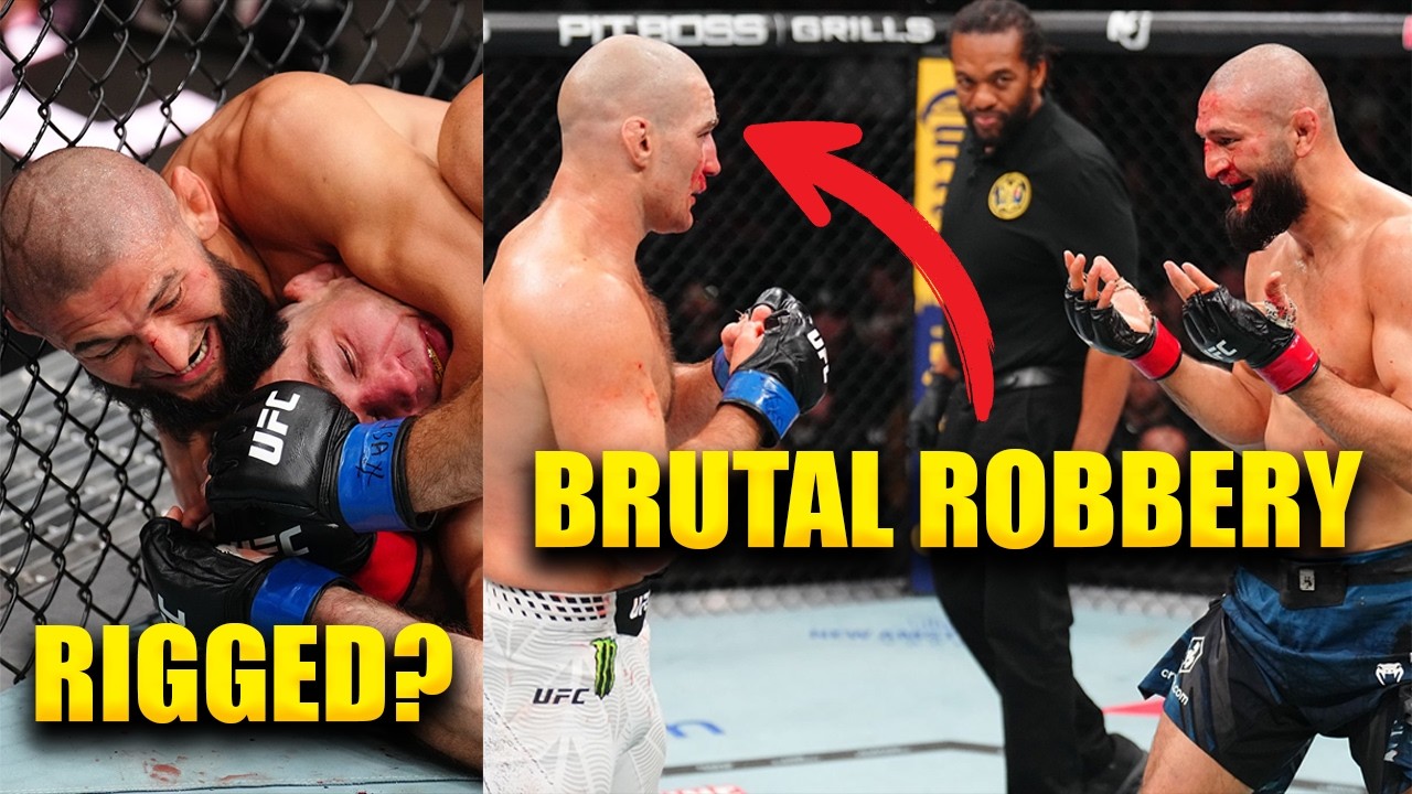 SEAN STRICKLAND JUST ROBBED KHAMZAT CHIMAEV AT UFC 328