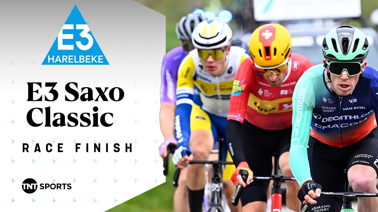 VICTORY THROWN AWAY! 🫨 | 2026 Men's Elite E3 Saxo Classic Final KM's | TNT Sports Cycling