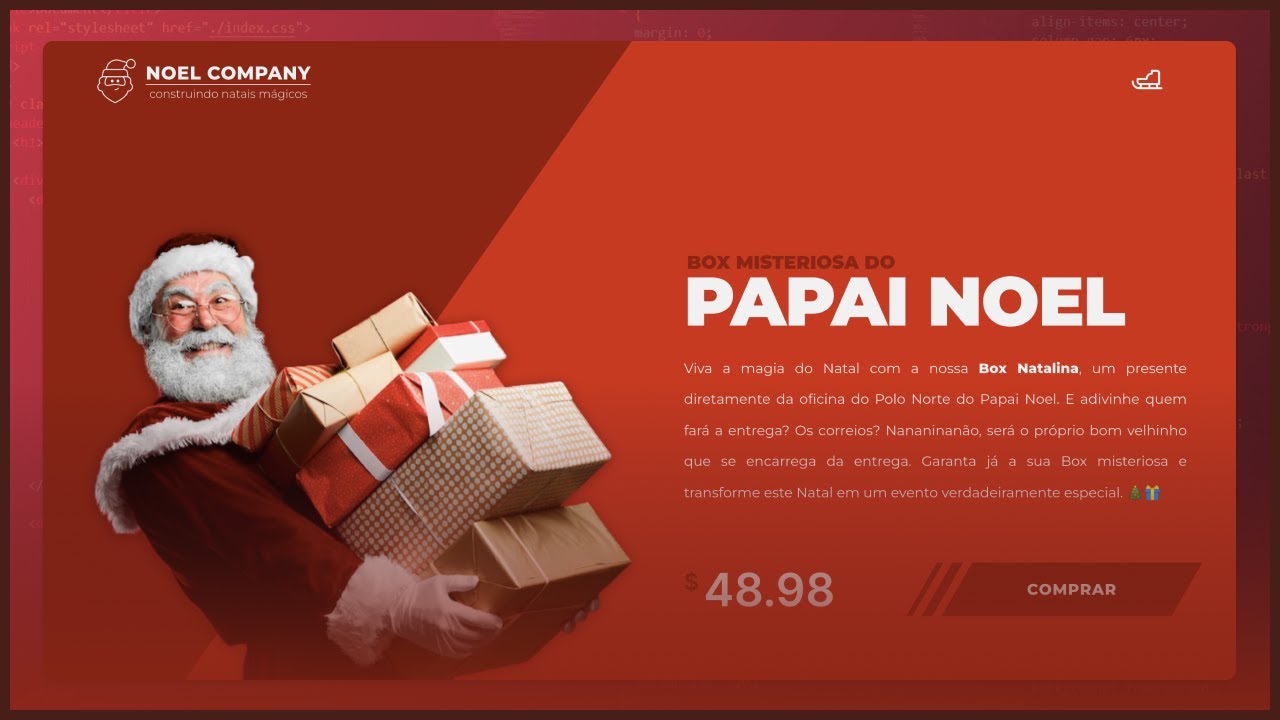GitHub - leovargasdev/box-misteriosa-do-papai-noel: Projeto da landing page box natalina, esse ...