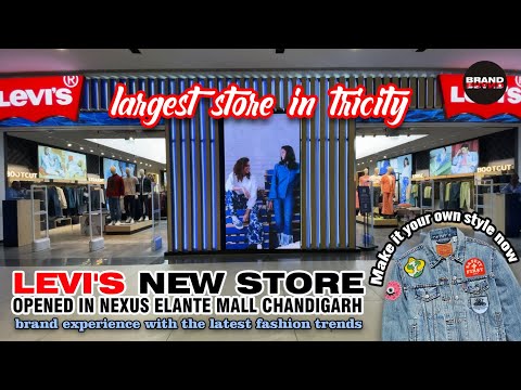 Levi's Store | Levis new Store opened in Nexus Elante Mall Chandigarh | Levi's Collection 2022