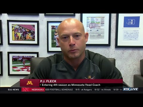 P.J. Fleck Talks 2020 Big Ten Football Schedule