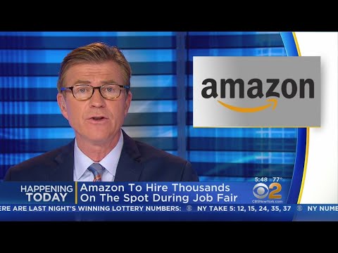 Amazon To Hire Thousands On The Spot During Job Fair