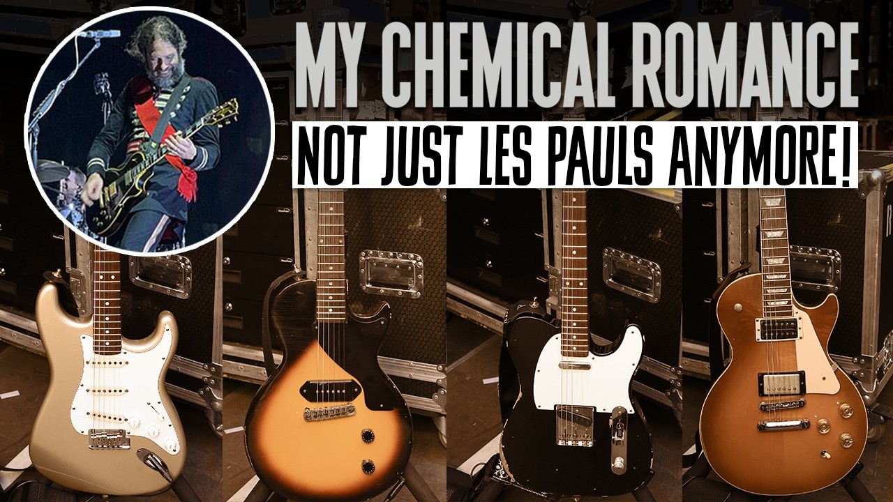Ray Toro's Guitars for My Chemical Romance 2025