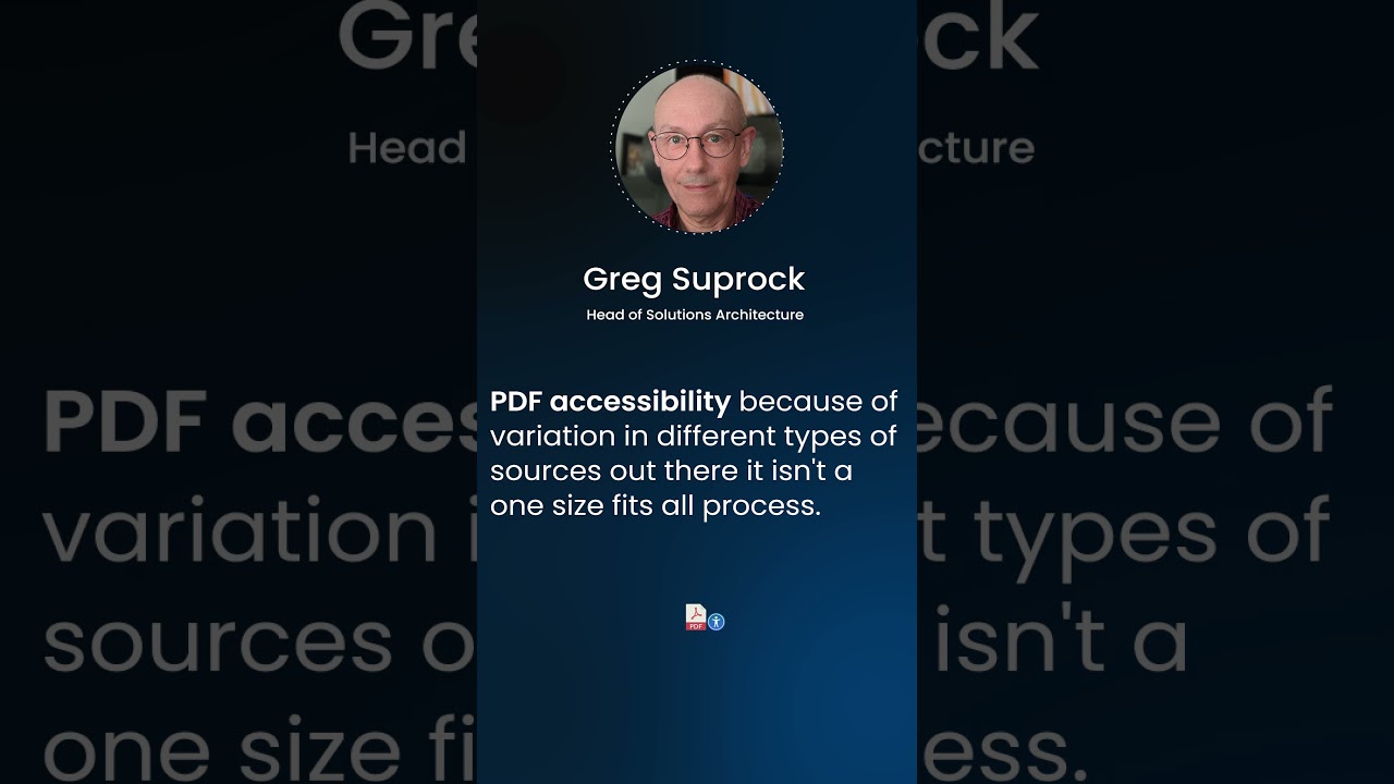 Rethinking PDF Accessibility with AI + Human Expertise