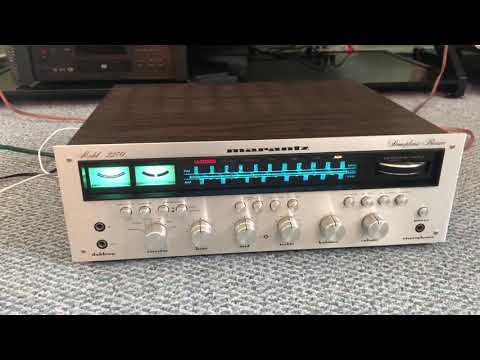 FOR SALE: Vintage Marantz Model 2270 AM/FM Stereo Receiver fully serviced demo video