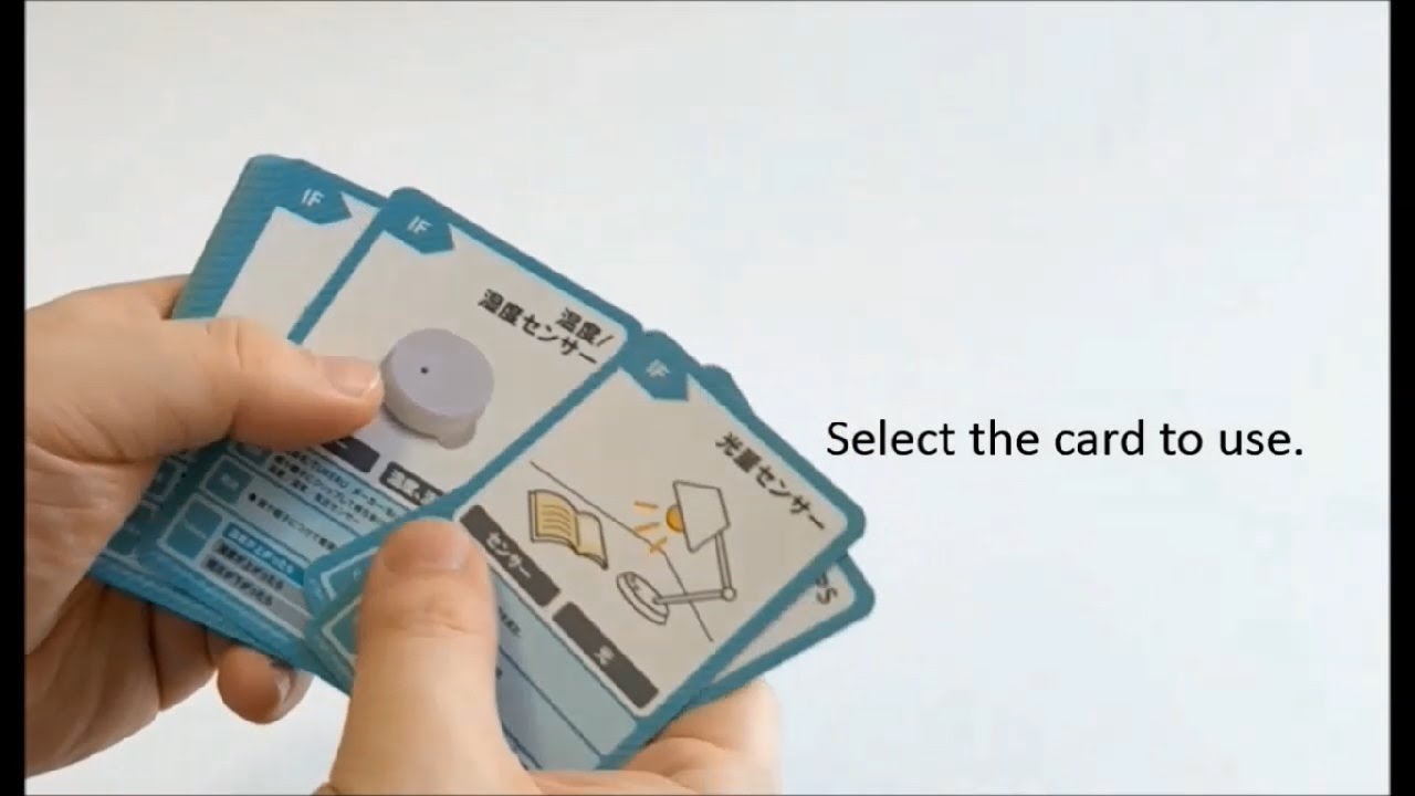 ifLink, IoT Programing with IF-THEN Cards