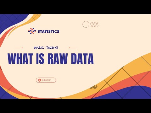 What is Raw data |basic term in statistics |raw data|statistics lectures |urdu/hindi