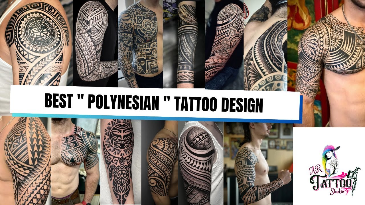 ✅ Best Polynesian Tattoo Design | Unique Tribal Tattoo Ideas 2025 | Polynesian Sleeve & Arm Tattoos
