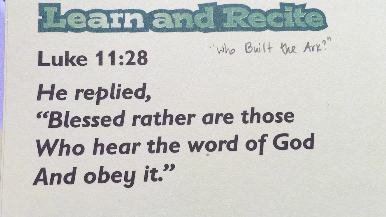 Awana Sky Stormer Frequent Flyer Luke 11:28 NIV