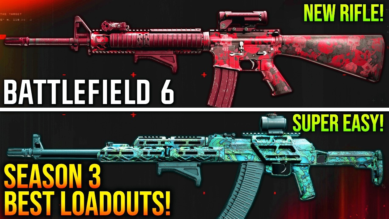 BATTLEFIELD 6: New TOP 10 BEST LOADOUTS For SEASON 3! (BF6 Best Weapons)