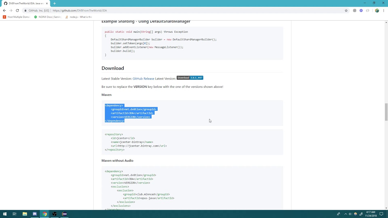 Discord Java API Tutorial - How to set up a Bot using Eclipse & Maven