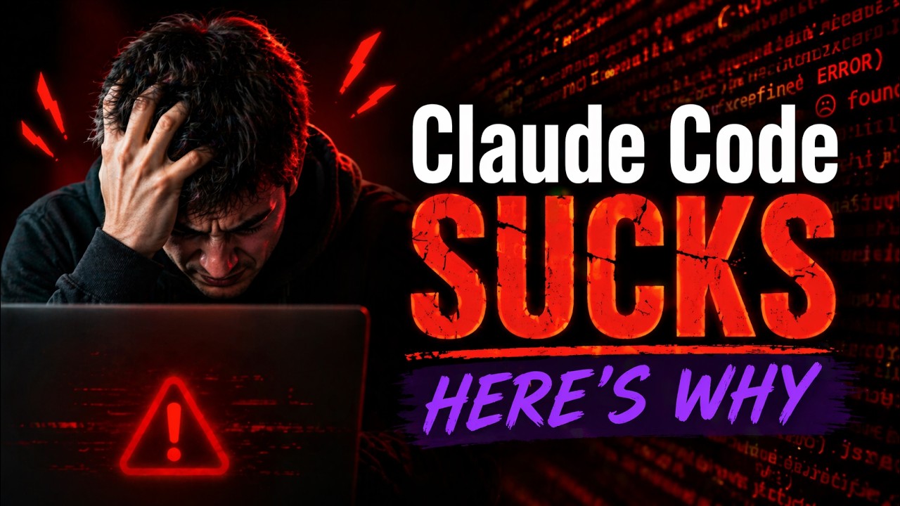 Why Claude Code Sucks  ....... The Real Reason  ...  Full Explanation