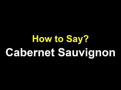 How to Pronounce Cabernet Sauvignon Correctly American & British Accent