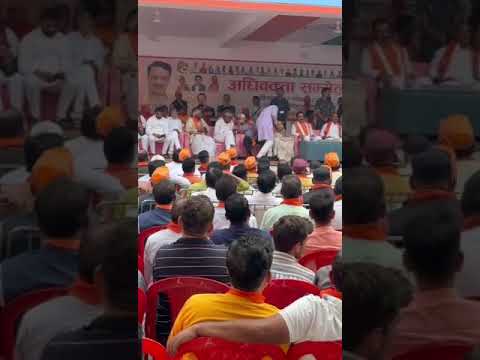 Prashant Singh Atal -अधिवक्ताओं के विशाल सम्मेलन को सम्बोधित करते हुए