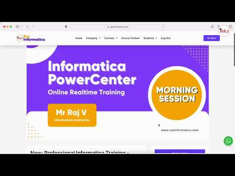 How to access Videos and Materials in Raj Informatica