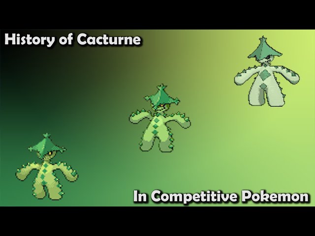 Cacturne Pokémon: How to catch, Stats, Moves, Strength, Weakness ...