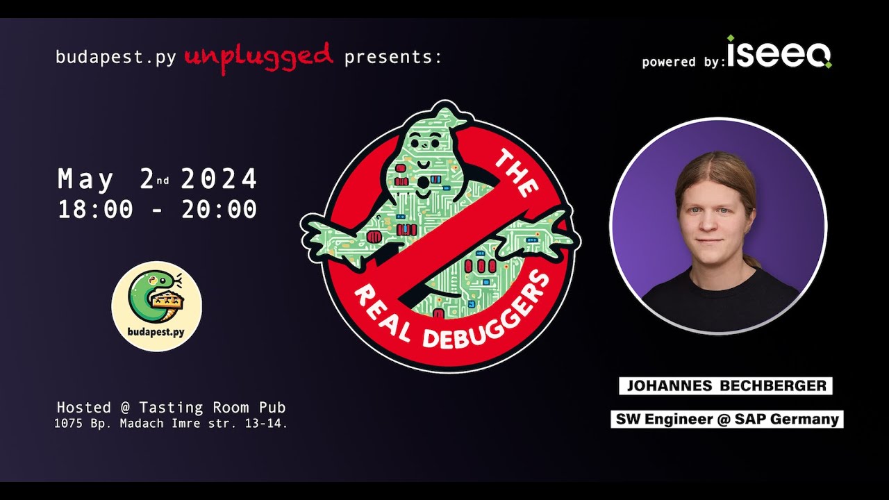 IseeQ Techbytes: Python Debugging with Johannes Bechberger