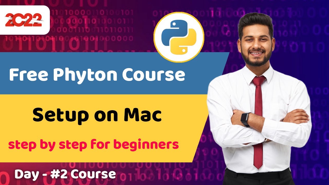 #2 How to install Python 3 on Mac | python course for beginners |  | Full python course