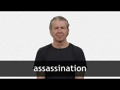 ASSASSINATION definition and meaning | Collins English Dictionary