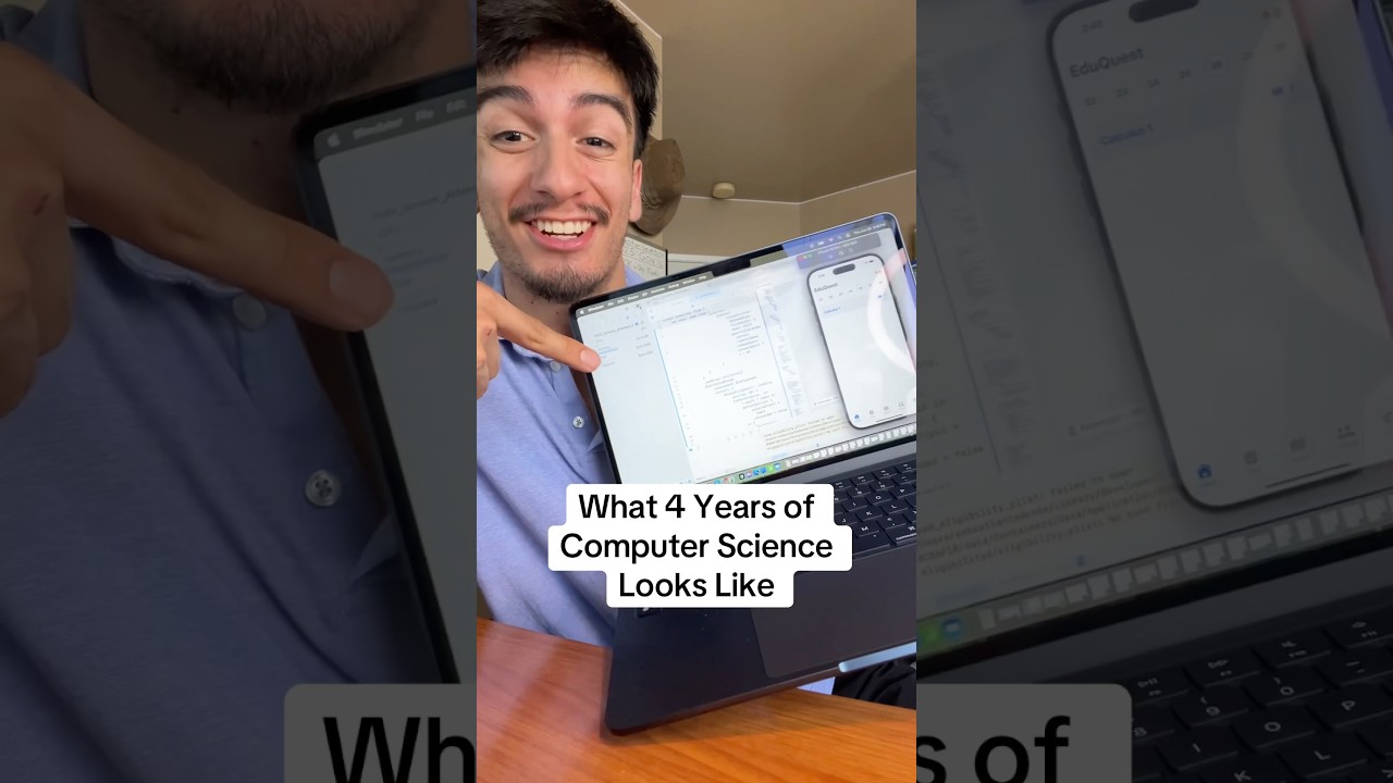 What 4 Years of Computer Science Looks Like