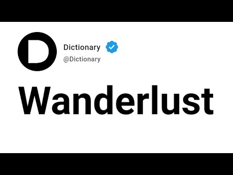 Wanderlust Meaning In English