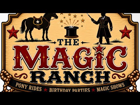 Fathers Day at The Magic Ranch-magic , pony’s and petting zoo, Magic ...