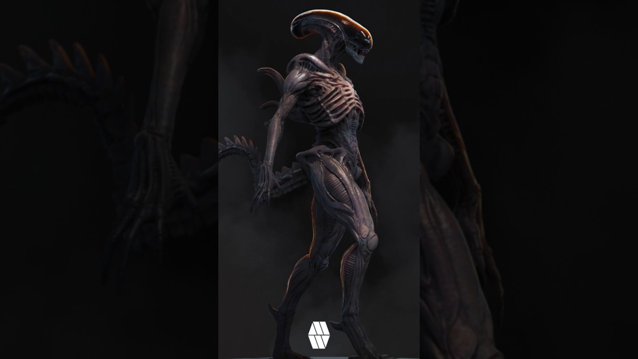 Alien Romulus inspired concept #movie #alienromulus #zbrush