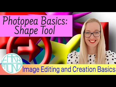 Photopea Basics: Editing Shapes