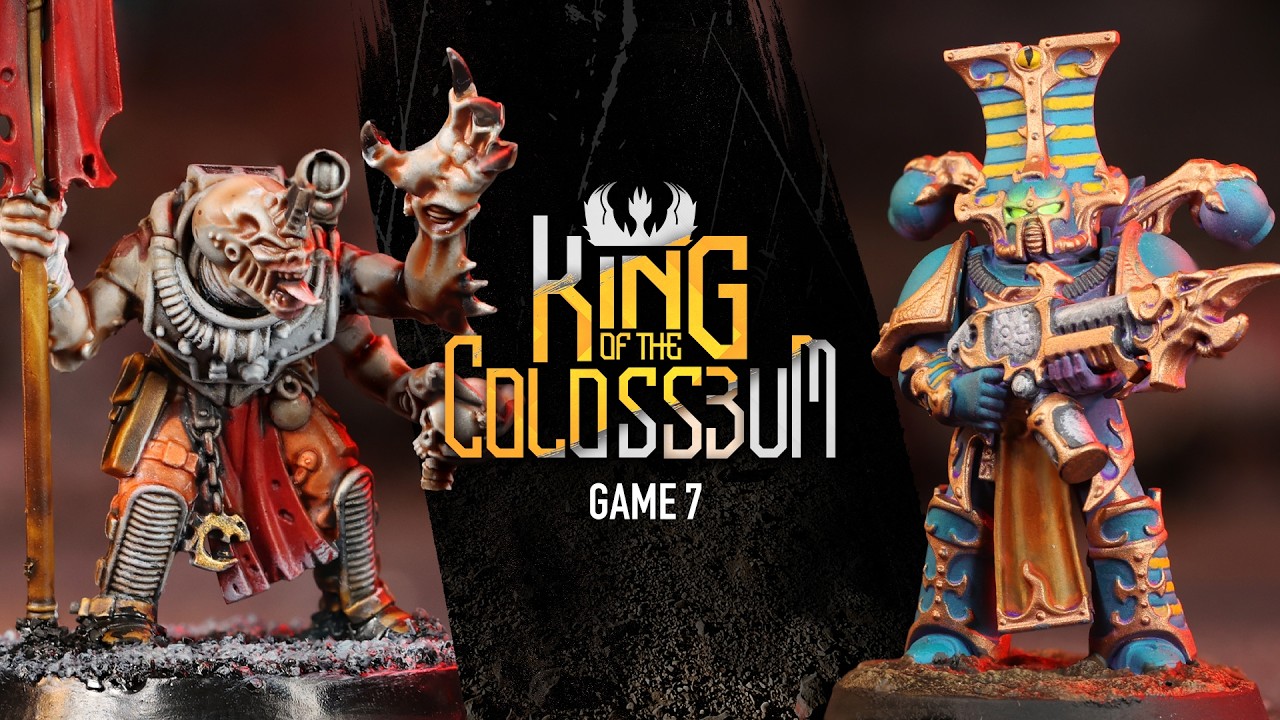 Genestealer Cults vs Thousand Sons! King of the Colosseum Game 7