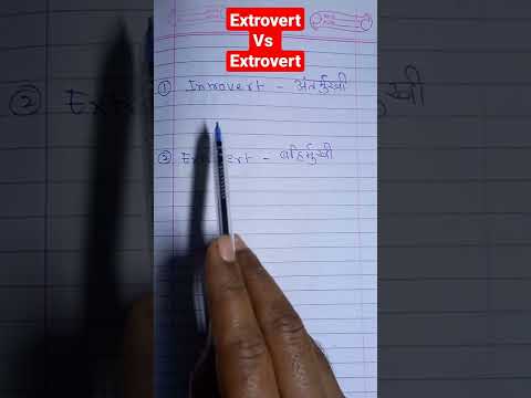 daily use english words with meaning in hindi | introvert meaning in hindi #short