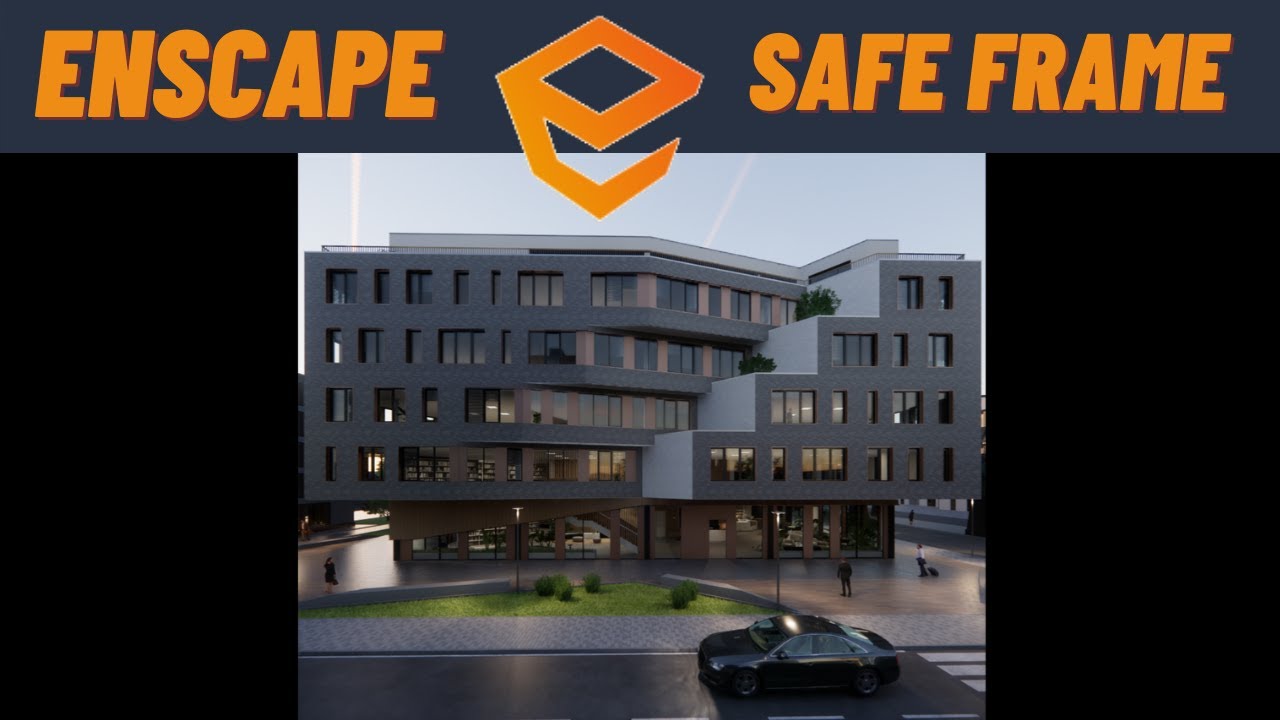 Custom Render Size in Enscape- Enscape Safe Frame