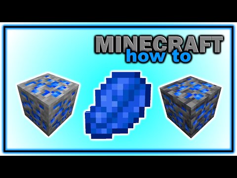 How to Find and Use Lapis Lazuli in Minecraft! | Easy Minecraft Tutorial