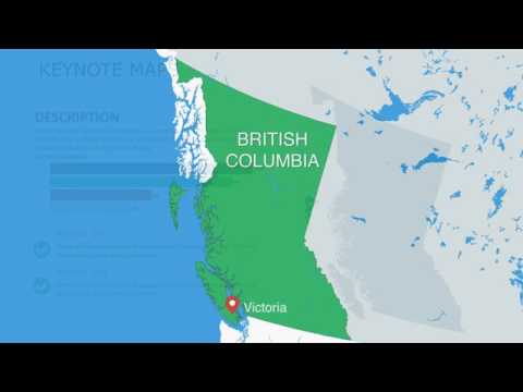 British Columbia Keynote maps: Map of Canada