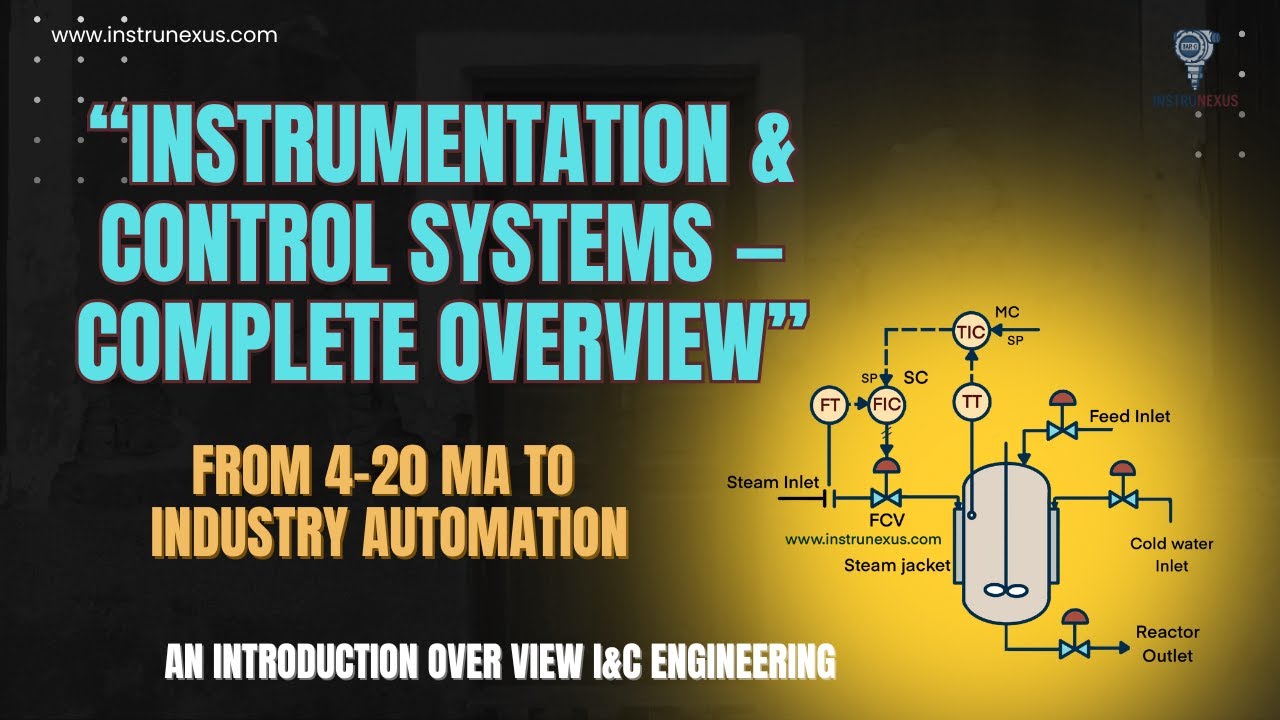 Instrumentation & Control Systems Explained | Complete I&C Overview