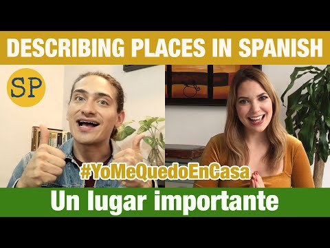 Learn Spanish Descriptions | Describing Places in Spanish | Adjectives