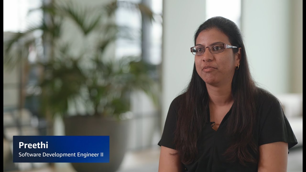 Meet Preethi, Software Development Engineer II | Amazon Web Services