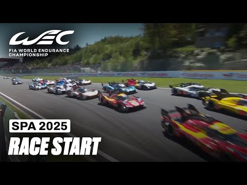 Race Start And First Minutes | TotalEnergies 6 Hours of Spa 2025 | FIA WEC