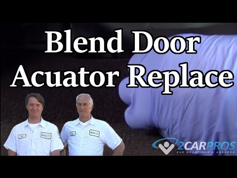 Blend Door Actuator Replacement Chevrolet Silverado, Tahoe, Suburban 2007-2014