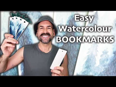 So Simple, So Beautiful – Misty Bookmark Art