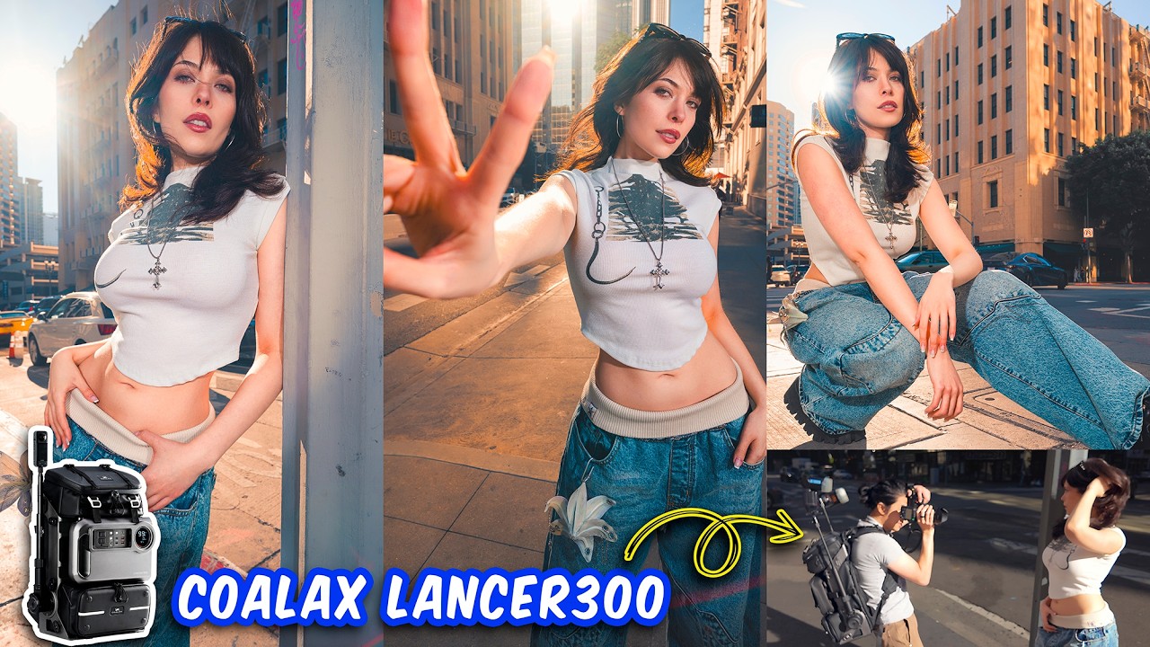 This Backpack is INSANE (3-in-1 + Built-in Power?!) - COALAX Lancer300