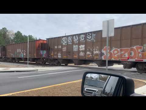 CSX Local Highballin’ Through Grovetown, GA 12/8/19